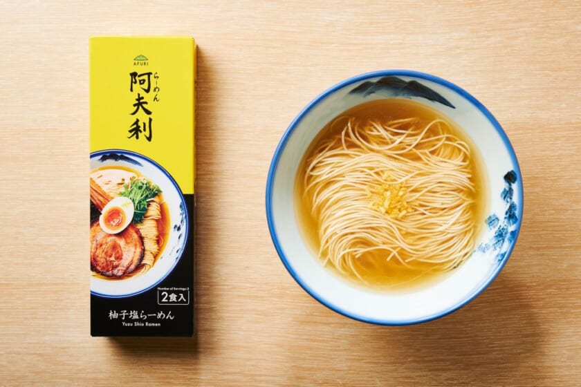 AFURIお土産らーめん 国内・海外卸売業における販売のお知らせ 〜ドン・キホーテの国内外店舗展開を皮切りに〜